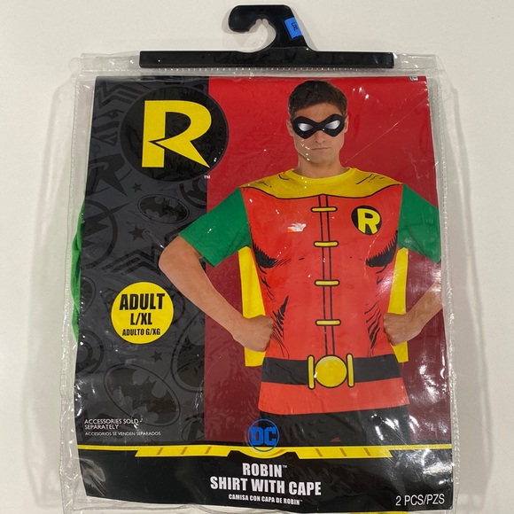 DC Comics | Other | Robin From Dc Comics Batman Robin Costume Adult ...